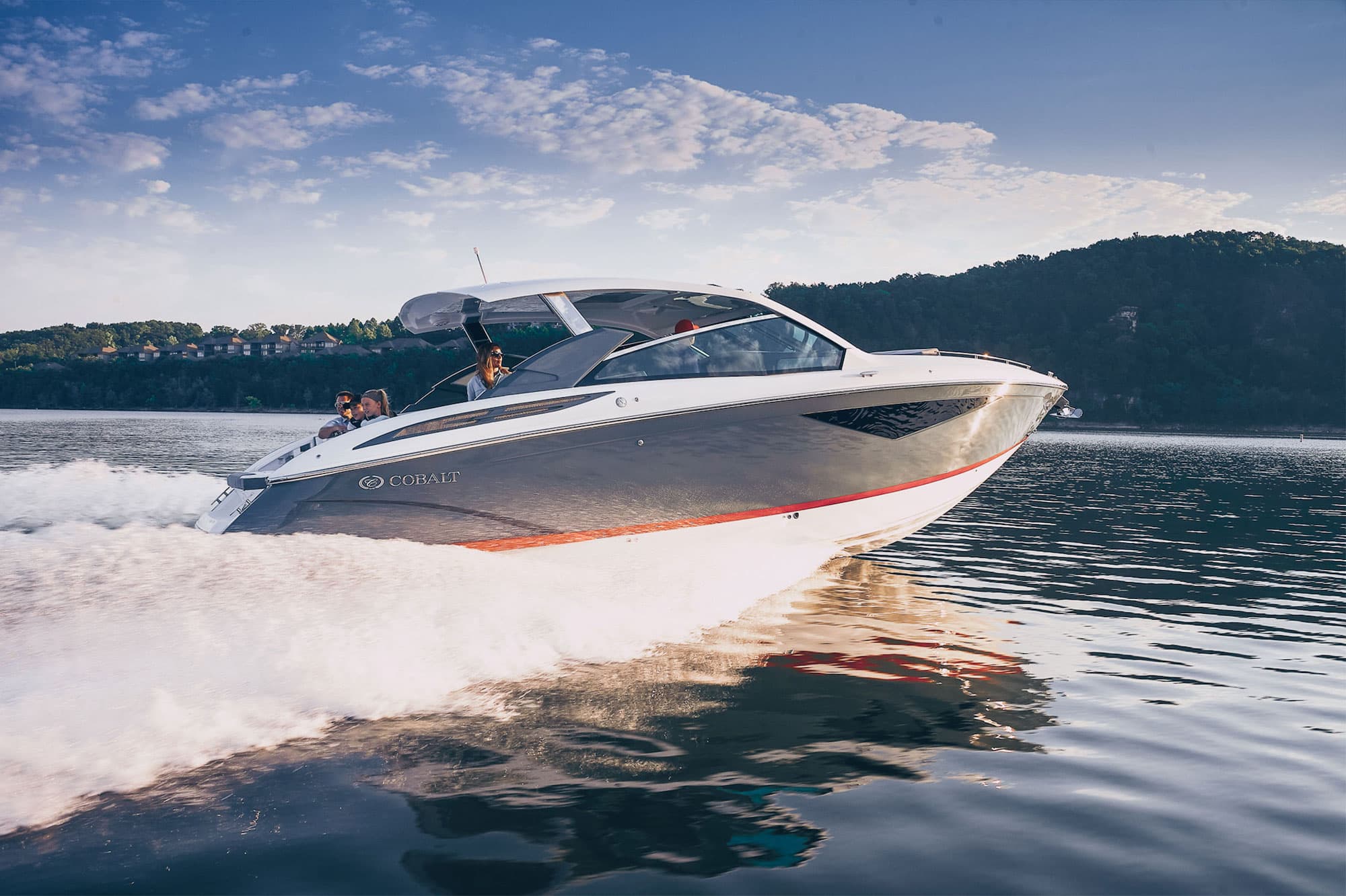 EXPERIENCE THE COBALT A36 COUPE-TOP BOWRIDER - Action Water Sports